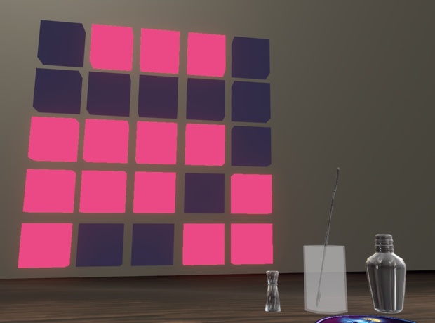 [cluster用アイテム]SHAKE BEAT（シェイクビート）遊べるバーツール - kikibluefish - BOOTH