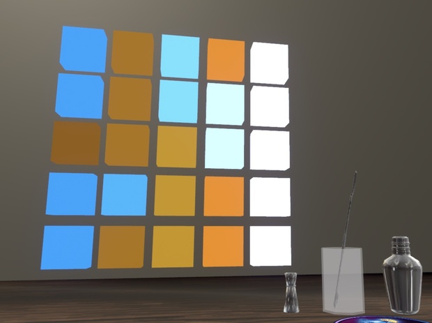 [cluster用アイテム]SHAKE BEAT（シェイクビート）遊べるバーツール - kikibluefish - BOOTH