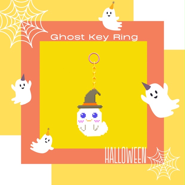 Ghost Key Ring - Gamt Studio - BOOTH