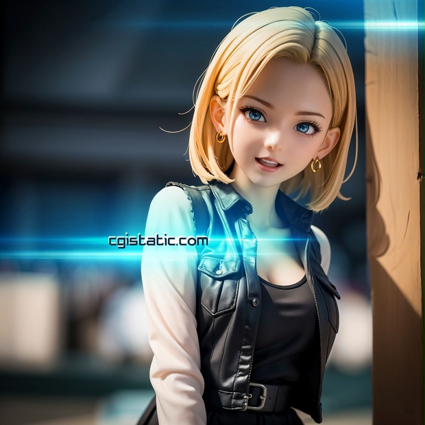 Android 18 (Dragon Ball Z) - Deluxe UHD Exclusive set - CGI.Static - BOOTH