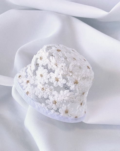 lace bucket hat - Fluffy - BOOTH