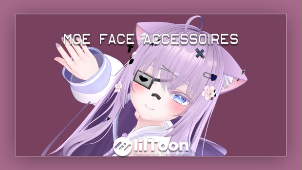 Moe Face Accessoires [フェイスアクセサリー] - Monastery - BOOTH