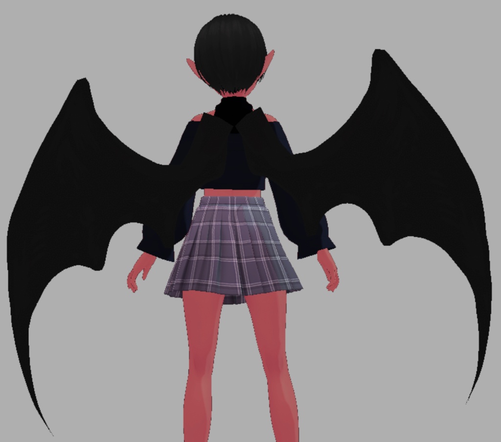 Demon wings for vroid - TanukiYvvki Shop - BOOTH
