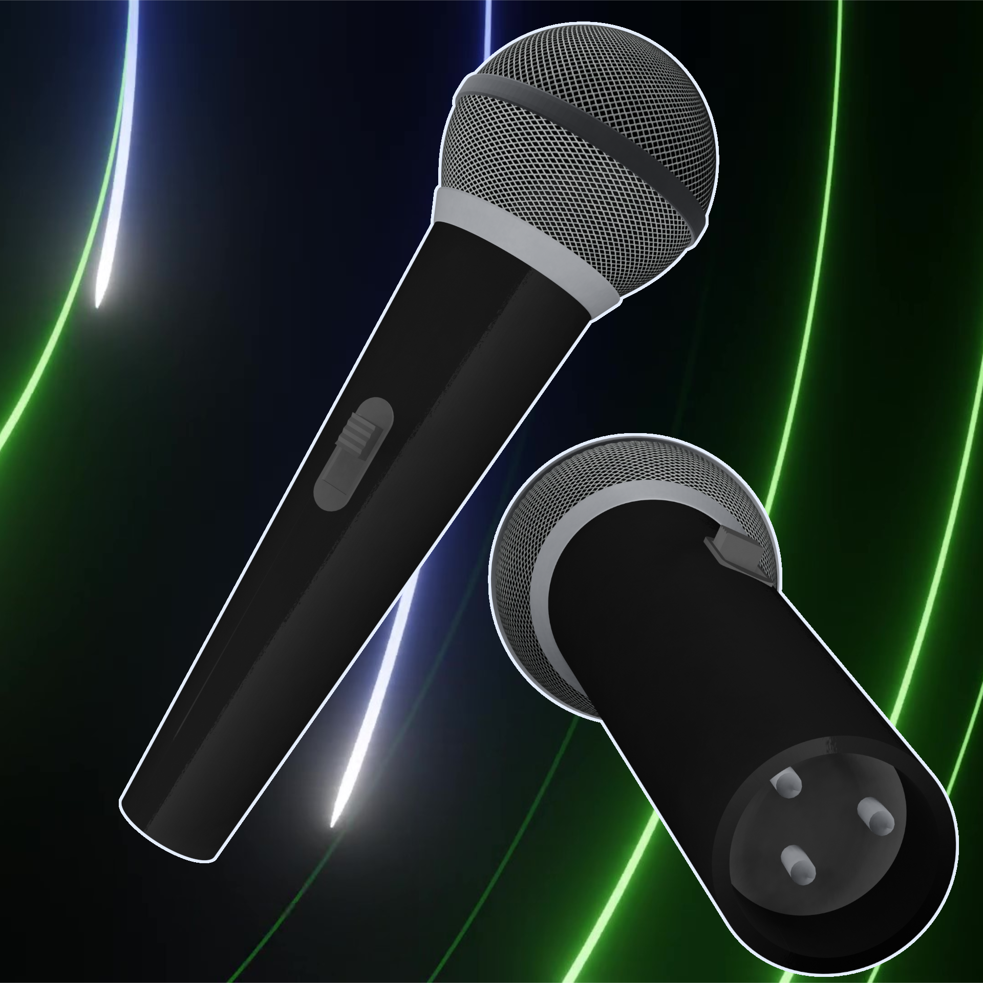 Microphone for Vtubers and VRchat - pix's models - BOOTH