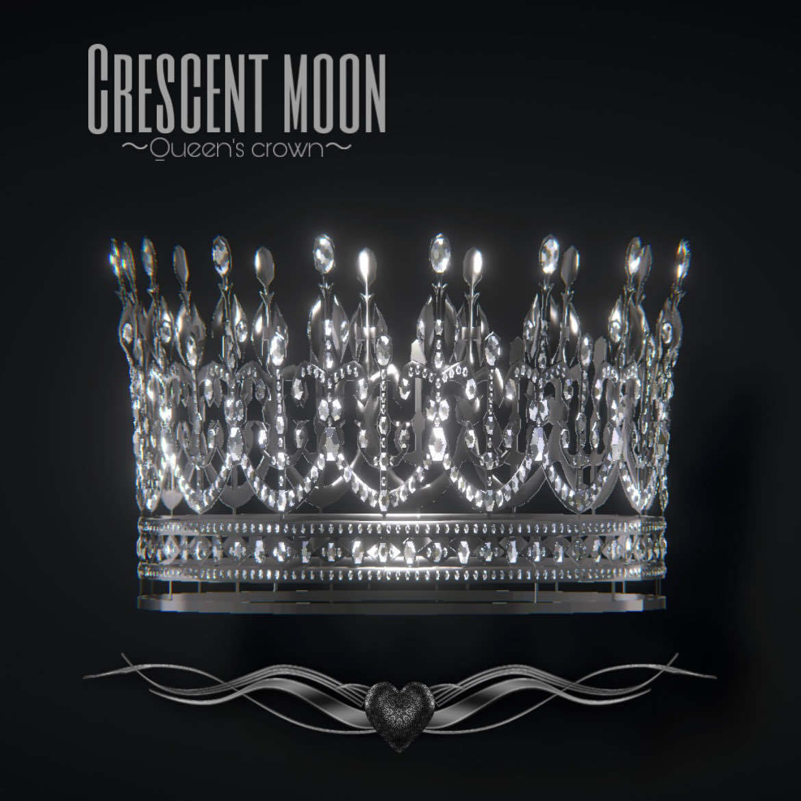Queen's crown ～ - Crescent moon - BOOTH