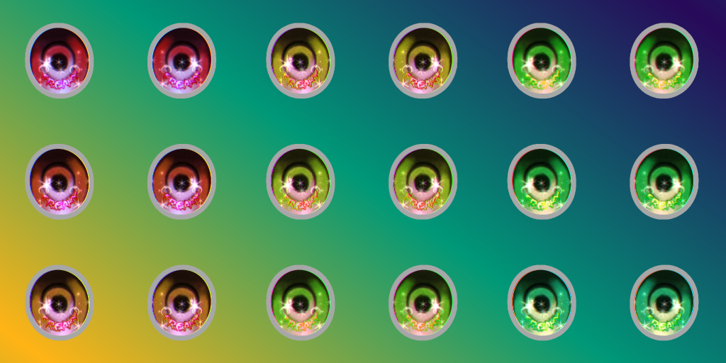 "Freaky" eyes - CuteDarkArts - BOOTH