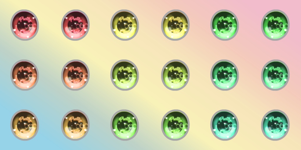 PreCure/Pretty Cure Themed Eyes - CuteDarkArts - BOOTH