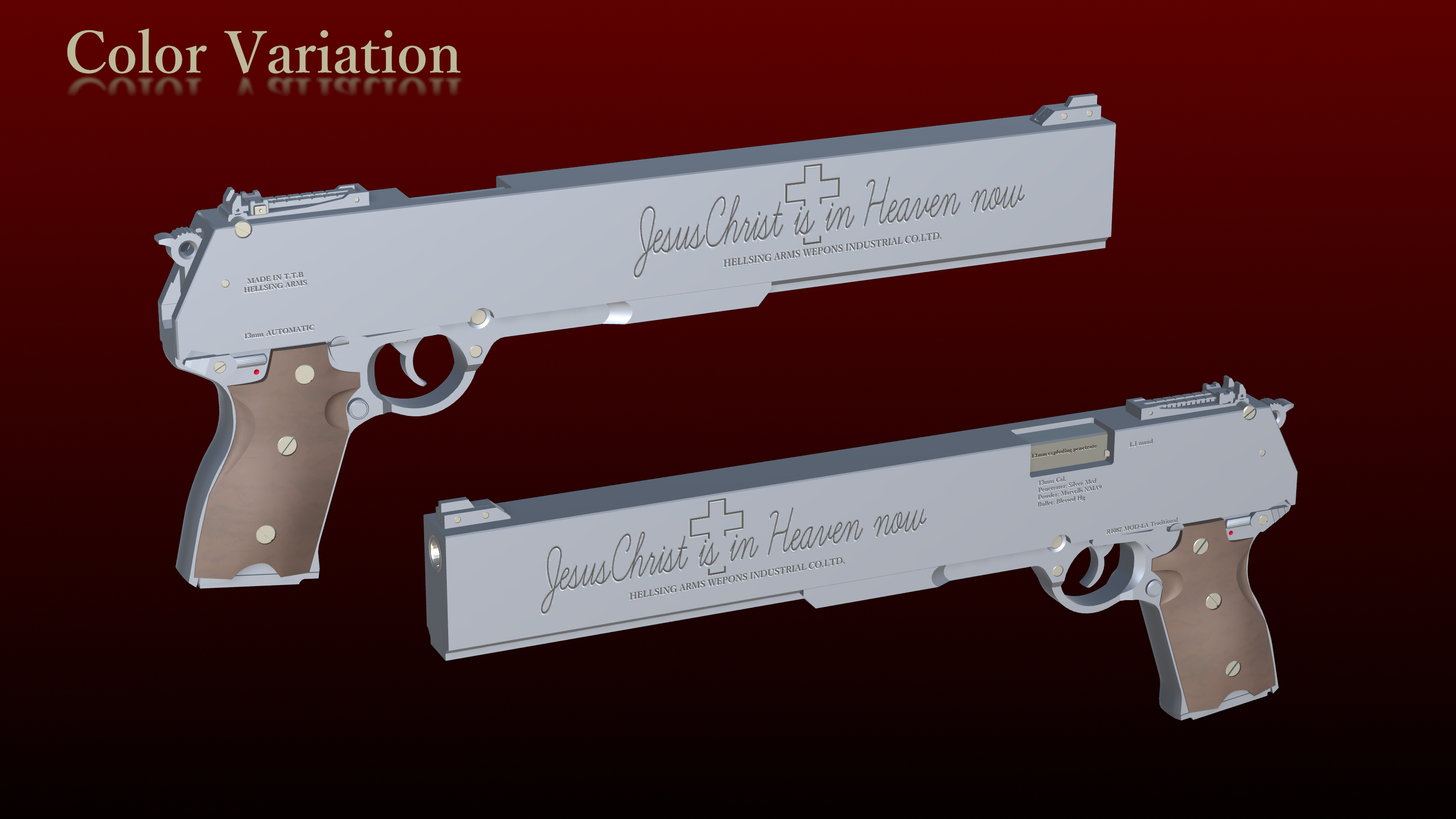Anti-Freak Combat Pistol -Jackal- Ver. T.T.B. - Tomcat's Toy Box - BOOTH