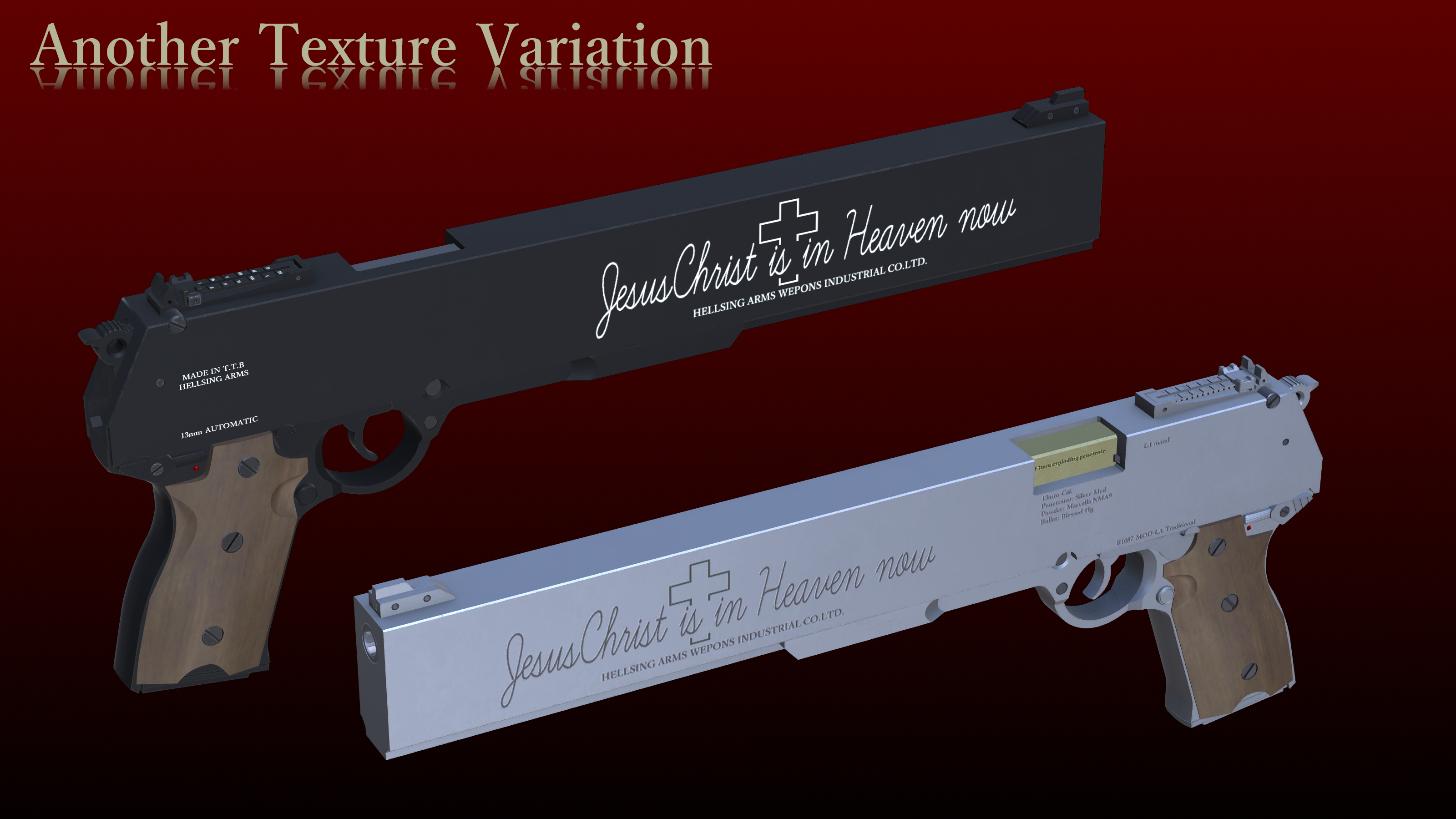 Anti-Freak Combat Pistol -Jackal- Ver. T.T.B. - Tomcat's Toy Box - BOOTH