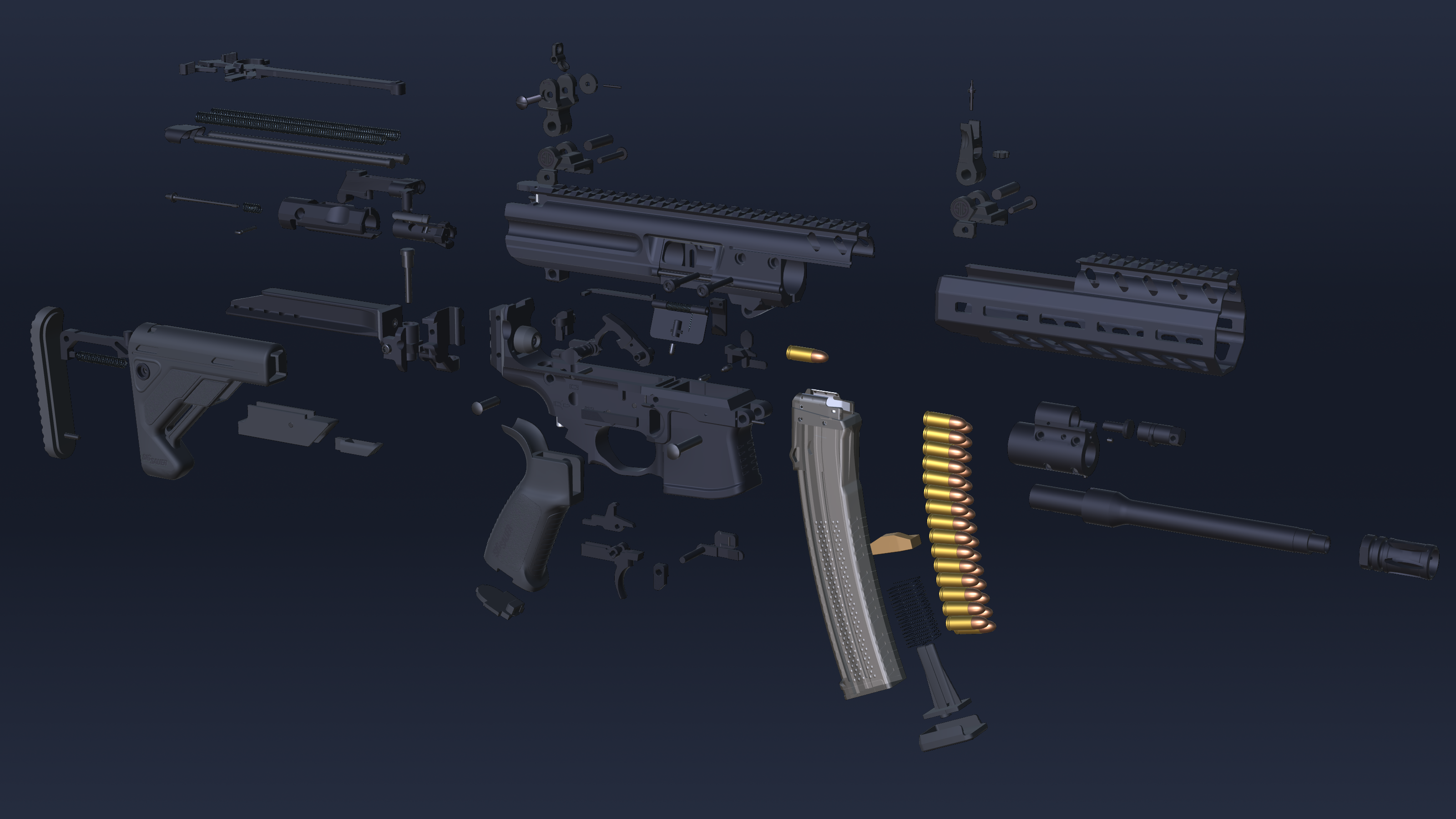 SIG SAUER MPX - Tomcat's Toy Box - BOOTH