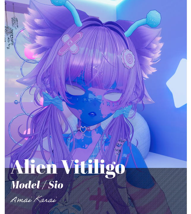 【SIO Skin Texture】🛸【𝘼𝙡𝙞𝙚𝙣 𝙑𝙞𝙩𝙞𝙡𝙞𝙜𝙤】🛸 - Amai Karai - BOOTH