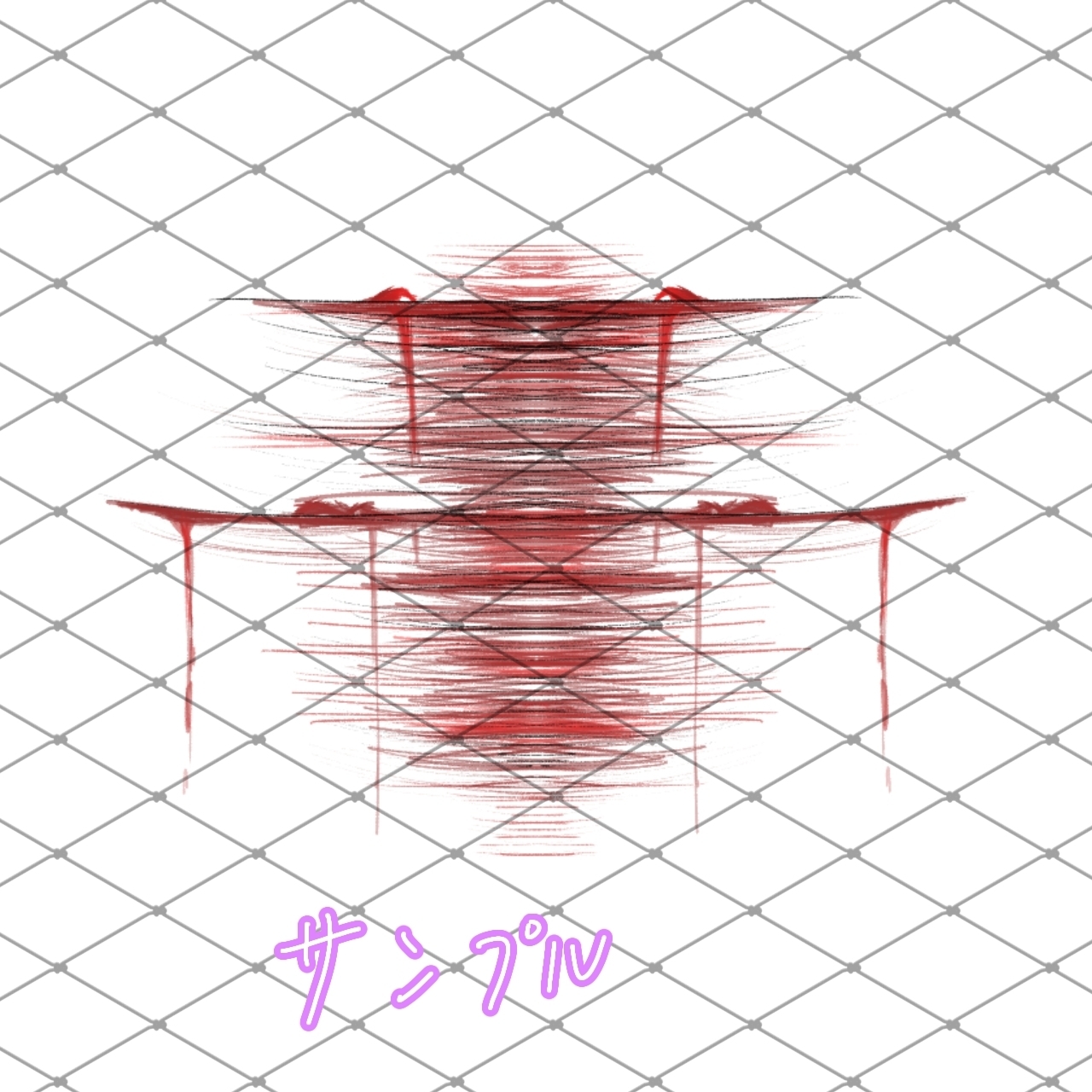 【VRChat】傷texture5種/アバター用素材 - sweet-porridge - BOOTH
