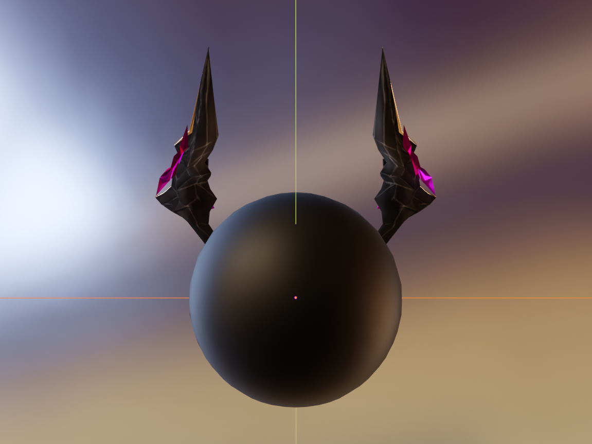 AMETHYST DEVIL HORNS - SILIKA - BOOTH