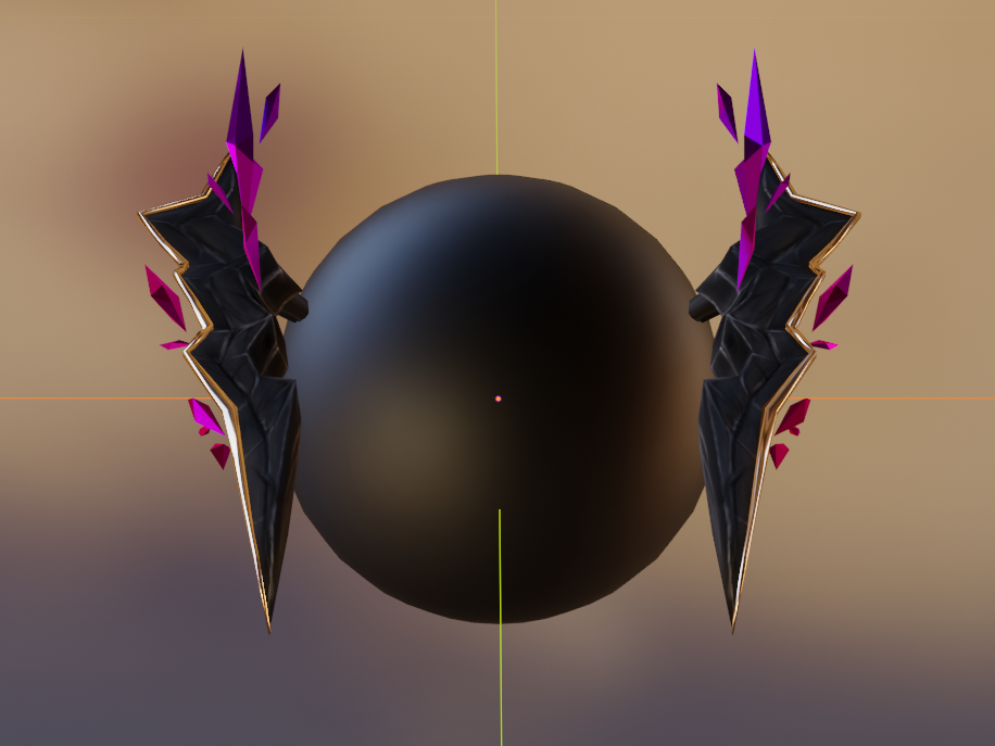 AMETHYST DEVIL HORNS - SILIKA - BOOTH