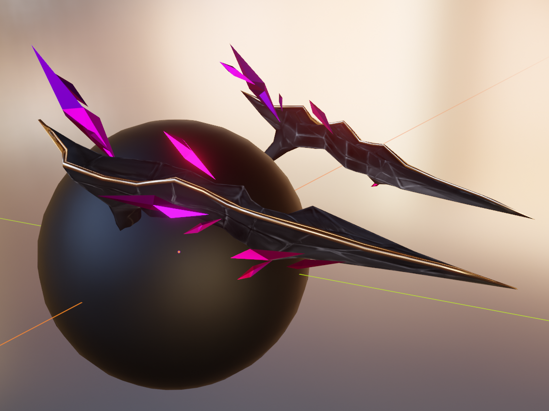 AMETHYST DEVIL HORNS - SILIKA - BOOTH