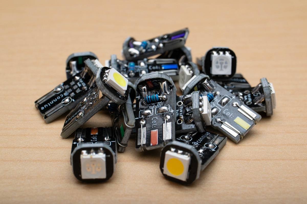 beatmania IIDXコントローラ用三和・芝ボタン両対応LEDランプv2 - conn-lab - BOOTH