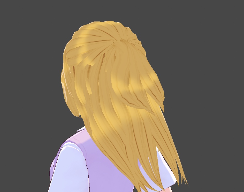 [Vroid Hairstyle Preset, Free] Lovely Hair - lousiestraccoon - BOOTH