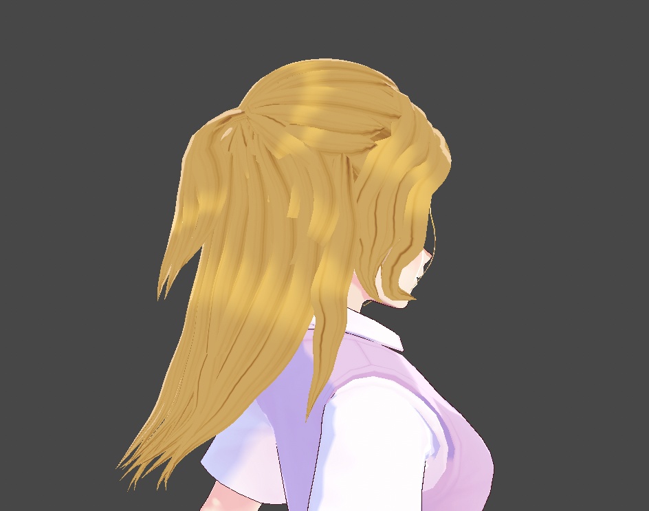 [Vroid Hairstyle Preset, Free] Lovely Hair - lousiestraccoon - BOOTH