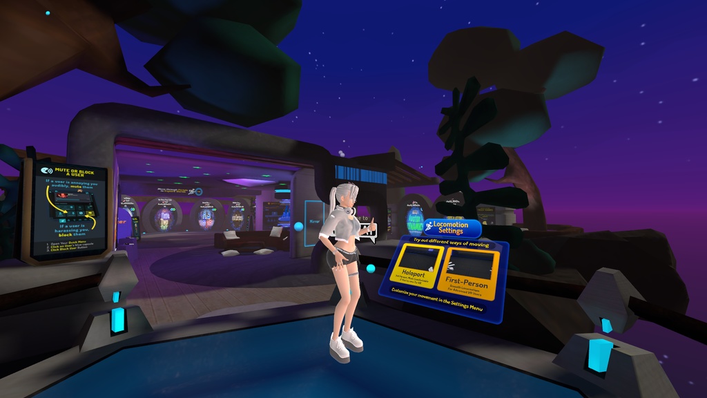 【オリジナル3モデル】 "Ria (リア)" サイバーシティーモデル1 - bainamo-avatar - BOOTH