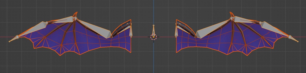 コウモリの翼（BatWing） - Poposuke_Sig's Factory - BOOTH