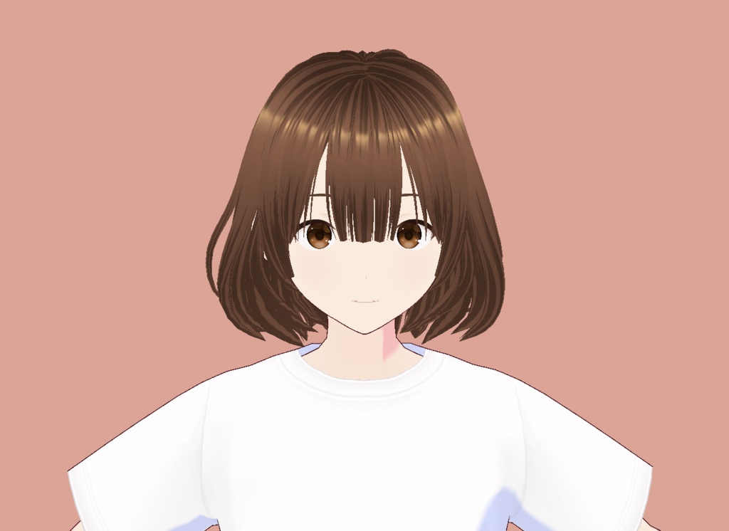 【VRoid】テクスチャ 髪のツヤベタ風シャドウ - sasa - BOOTH