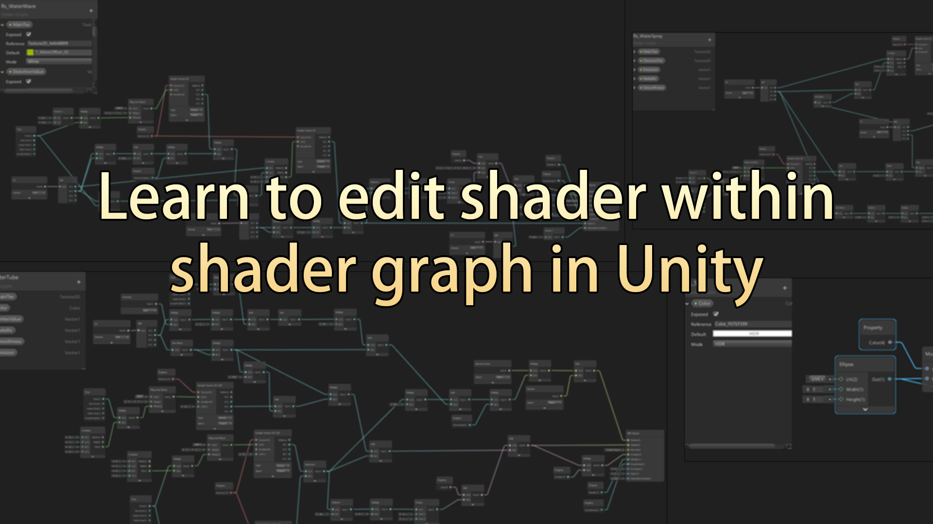 RzFX Tutorial \\ Stylize Waterfall - 幻術師工房Rzfx - BOOTH