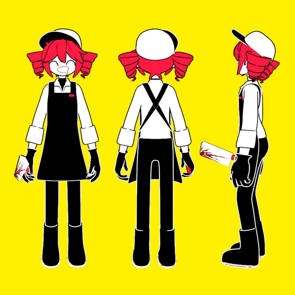 BUTCHER VANITY 重音テト / Kasane Teto [VRChat] - Revsworks - BOOTH