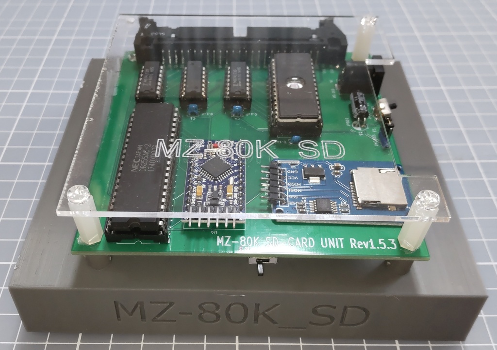 MZ-80K_SDトレイ3Dモデルデータ - yanataka - BOOTH