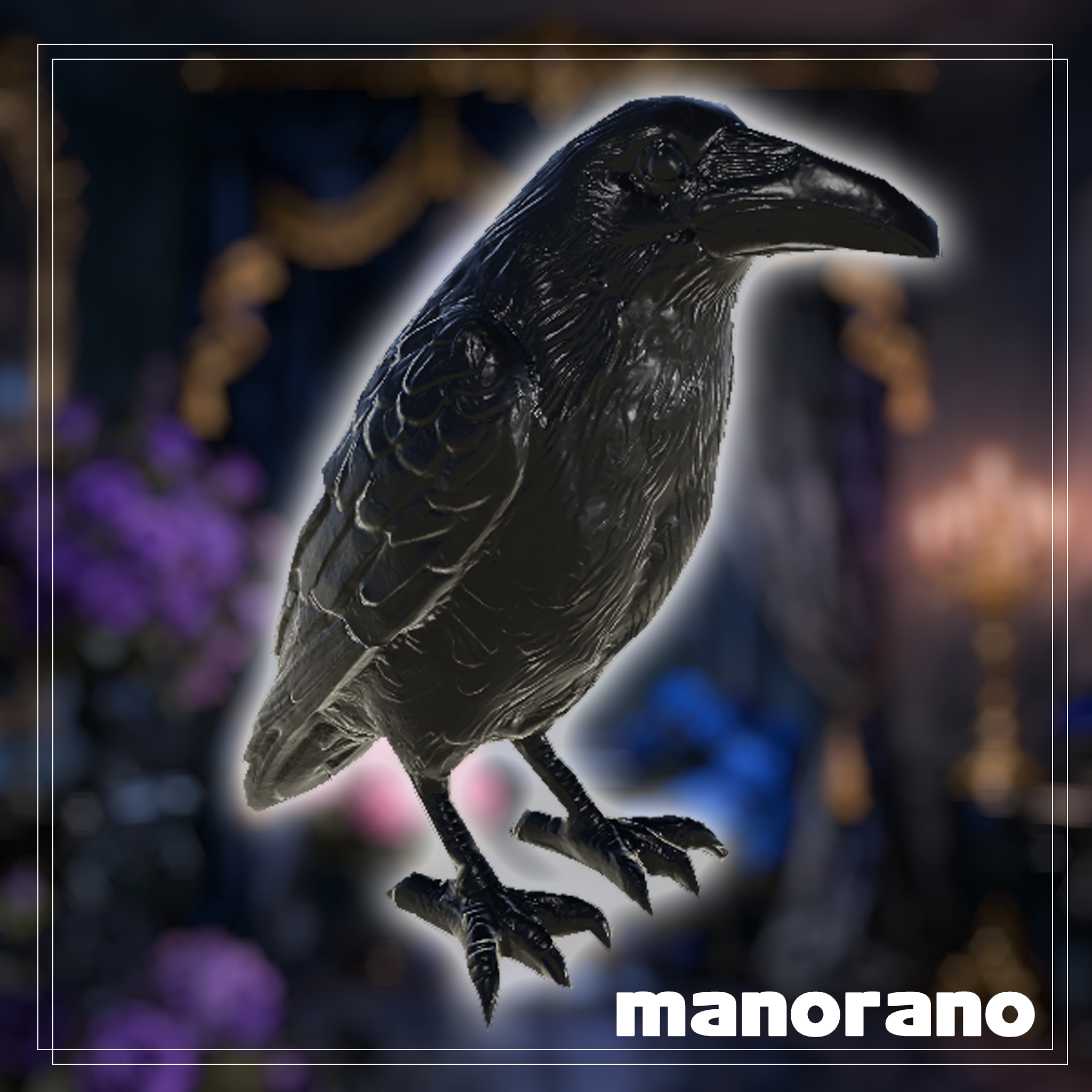 カラス-Crow【VRChat】 - まのらの - BOOTH