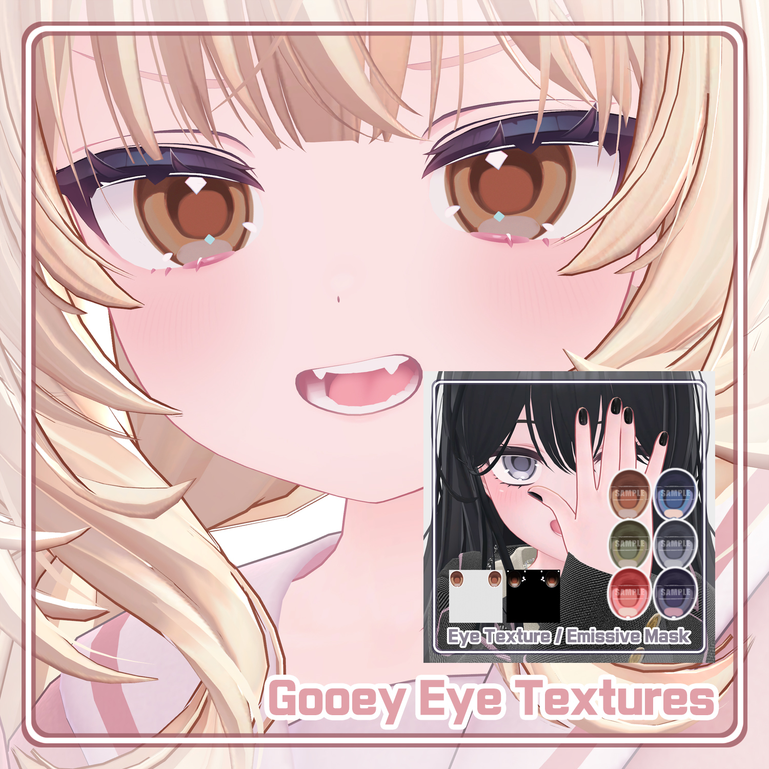 【シフォン Chiffon】 Eye Textures Pack - RE: シン's Shop - BOOTH