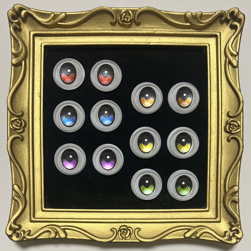 22mm相当 カボションアイ(病み系) - honeyxxsugar - BOOTH