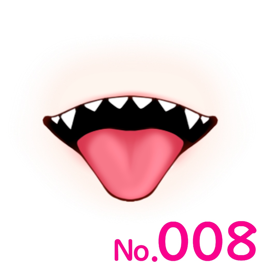 【VTuber･VLiver素材】口の素材 01 - yumemati-akicha - BOOTH
