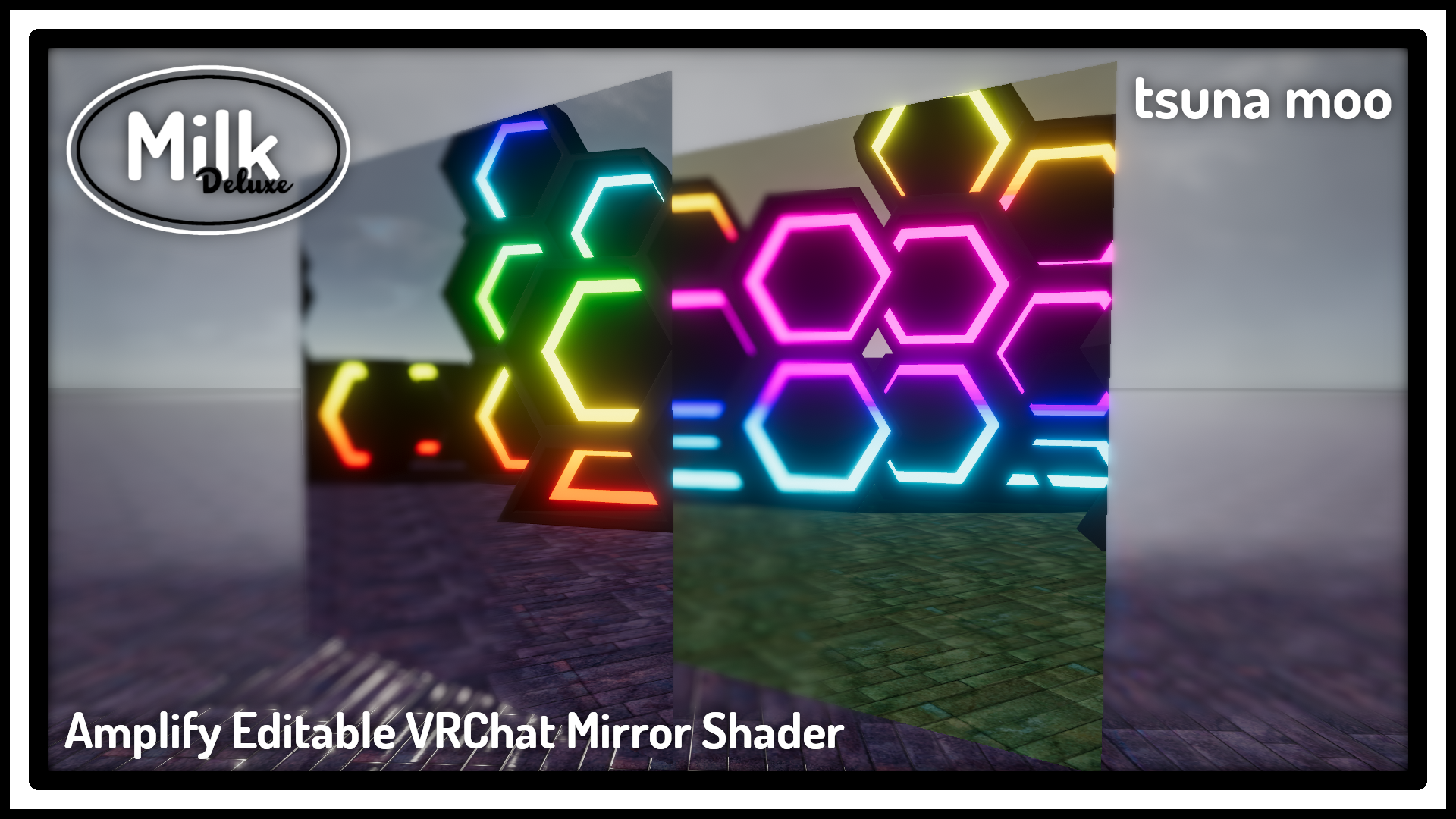 Amplify Editable VRChat Mirror Shader 2 (ミラーシェーダー) - Milk Deluxe - BOOTH