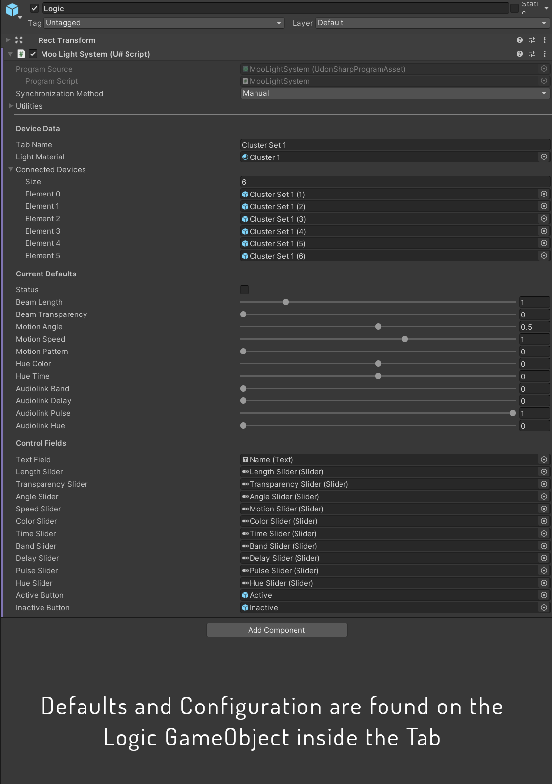 Moo Light System 2.3 with AudioLink Support - PC - Android (ライトシステム ...