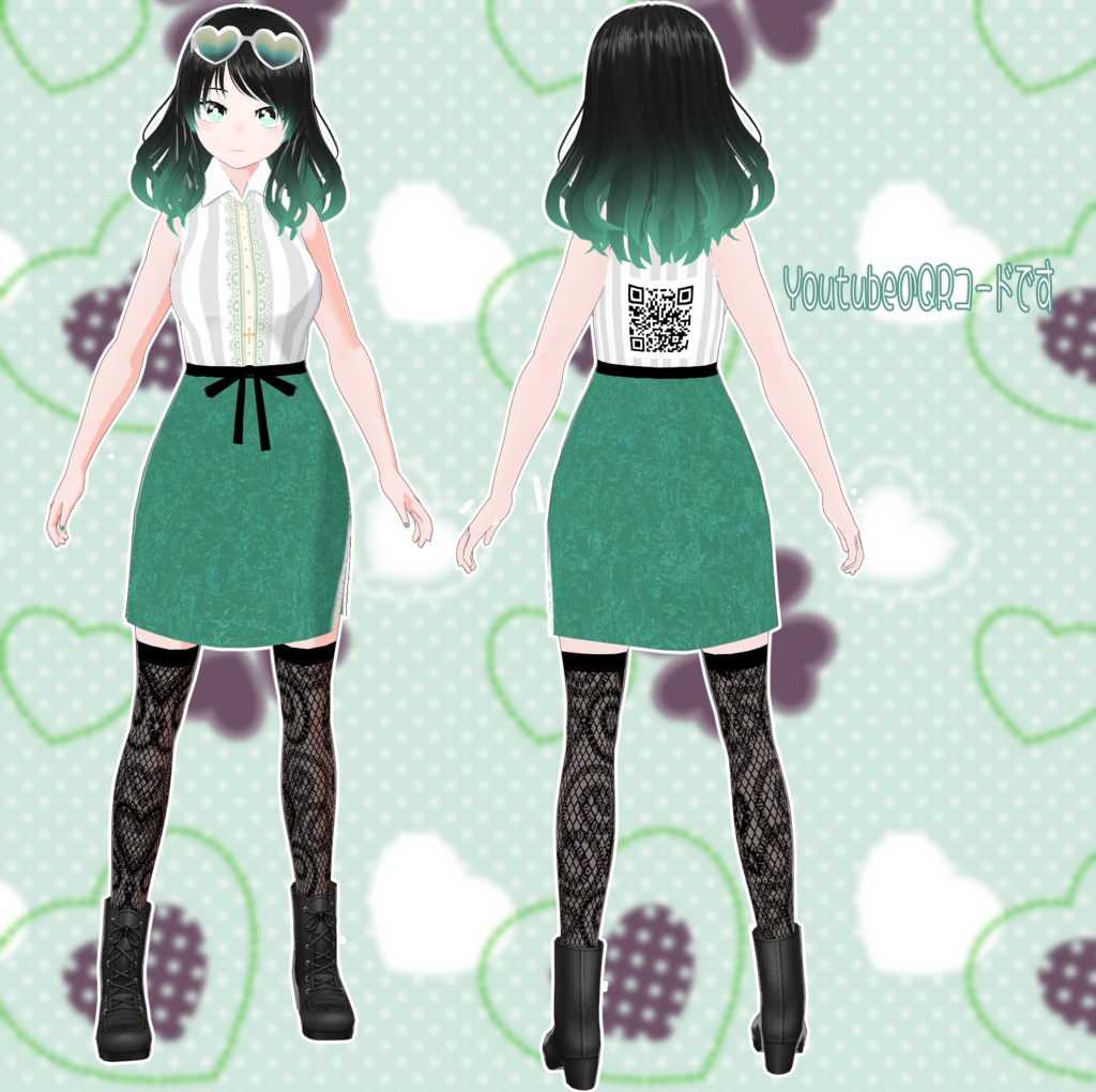 【無料】Nimoファンモデル（VRM/vroid/PC・Quest対応） - 【ℕ𝕞𝕟.𝕔𝕠𝕞】創作物配布BOOTH支部 - BOOTH