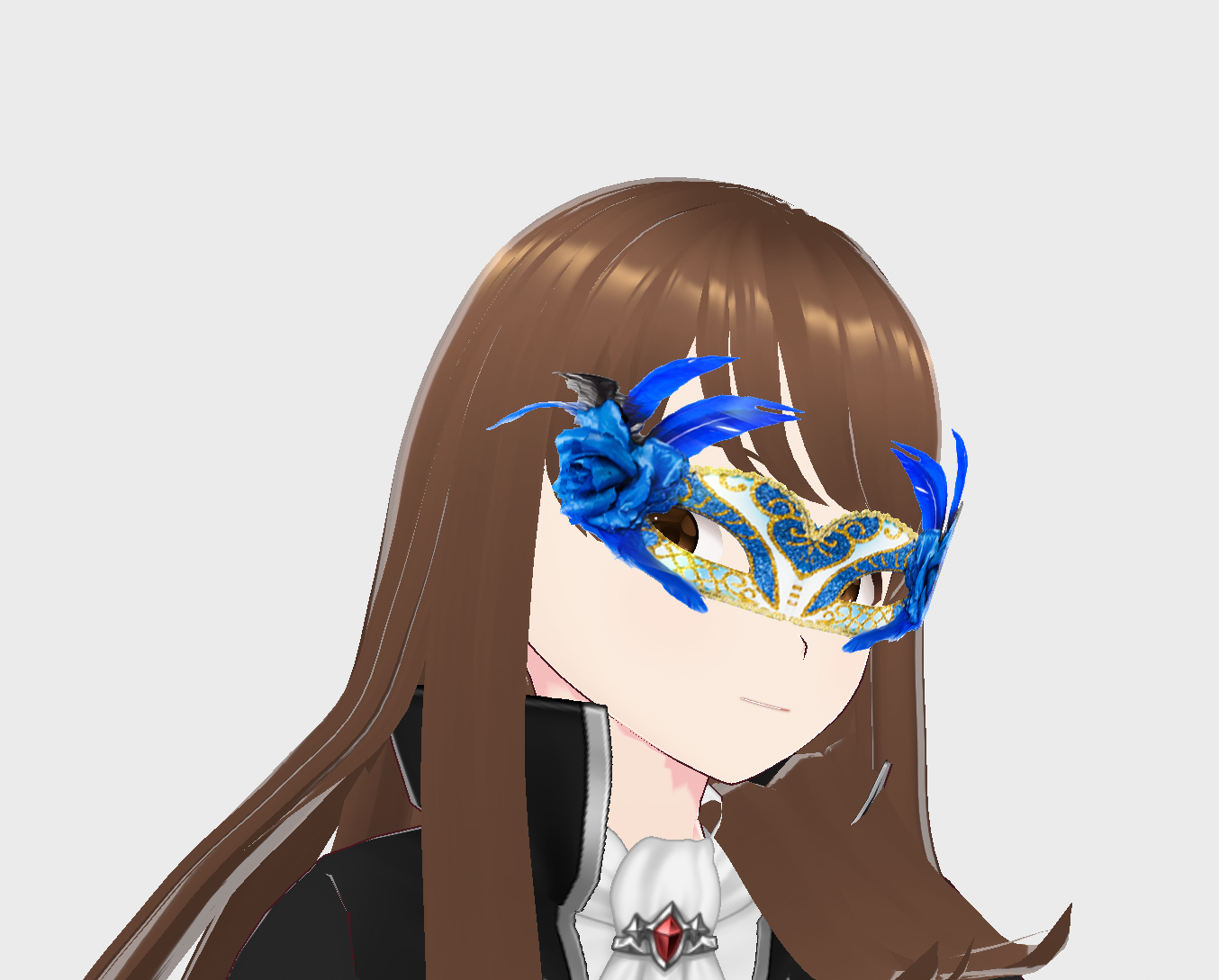 VroidStudioアバター用仮面B（10色セット） - 鳳〜OHTORI〜 - BOOTH