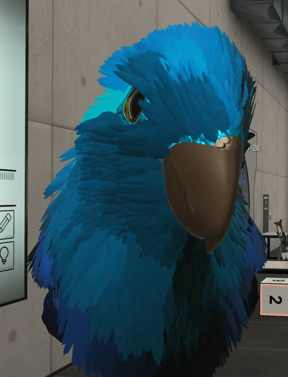 Vrchat Parrot Companion - Utsu Labs - BOOTH