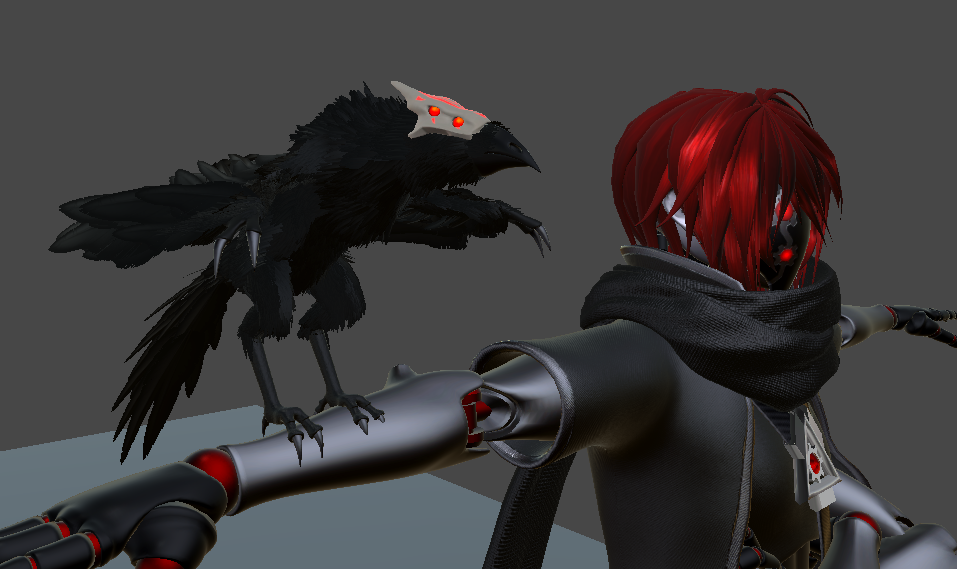 Grim The Sky Reaper / Vrchat Asset - Utsu Labs - BOOTH