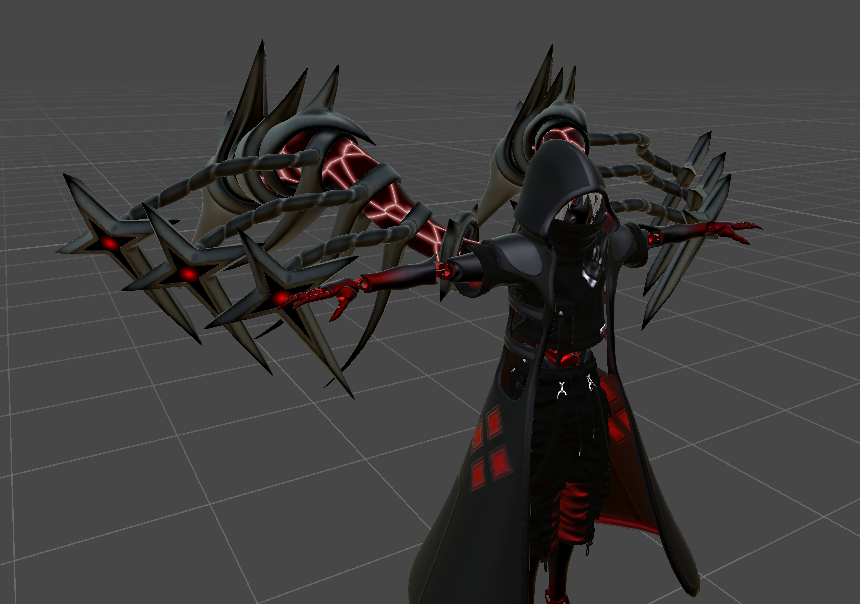 Dragon Kagune / Vrchat Assets - Utsu Labs - BOOTH