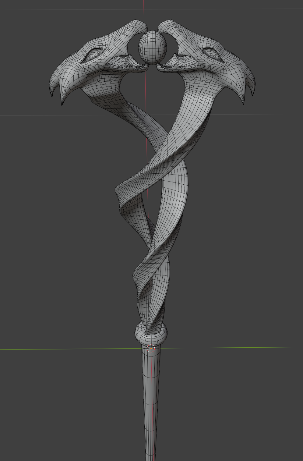 Dragon Scepter-Cane / Vrchat Asset - Utsu Labs - BOOTH