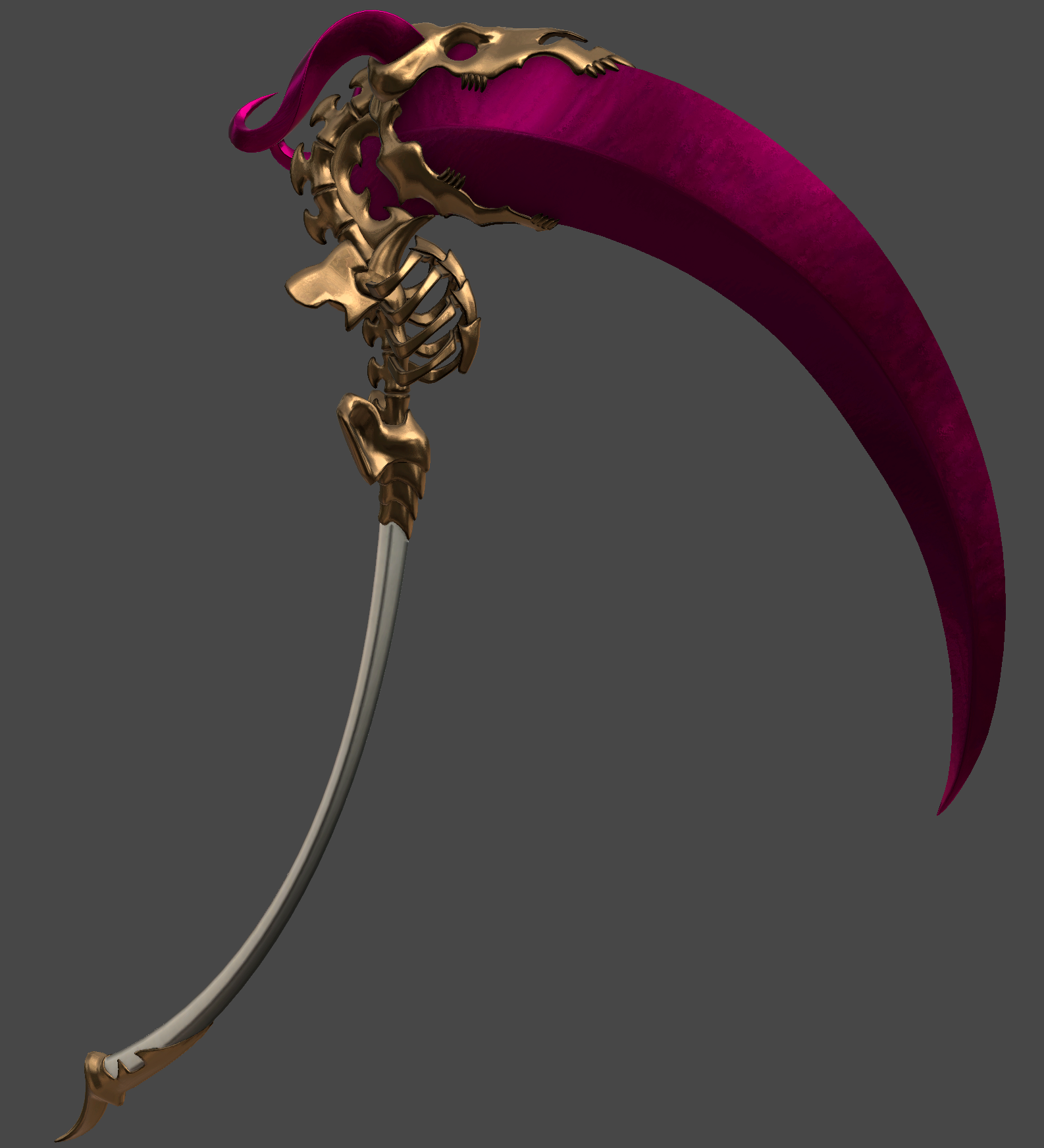 Kōketsu Scythe / Vrchat Asset - Utsu Labs - BOOTH