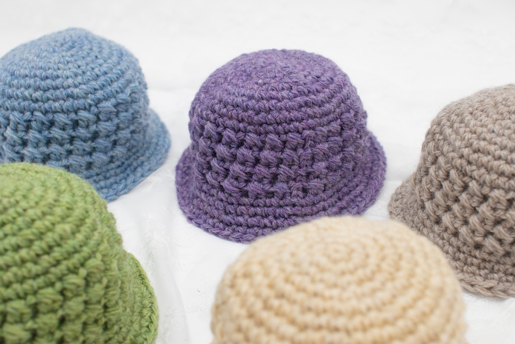 ニットバケットハット - Larmes d'ange - BOOTH