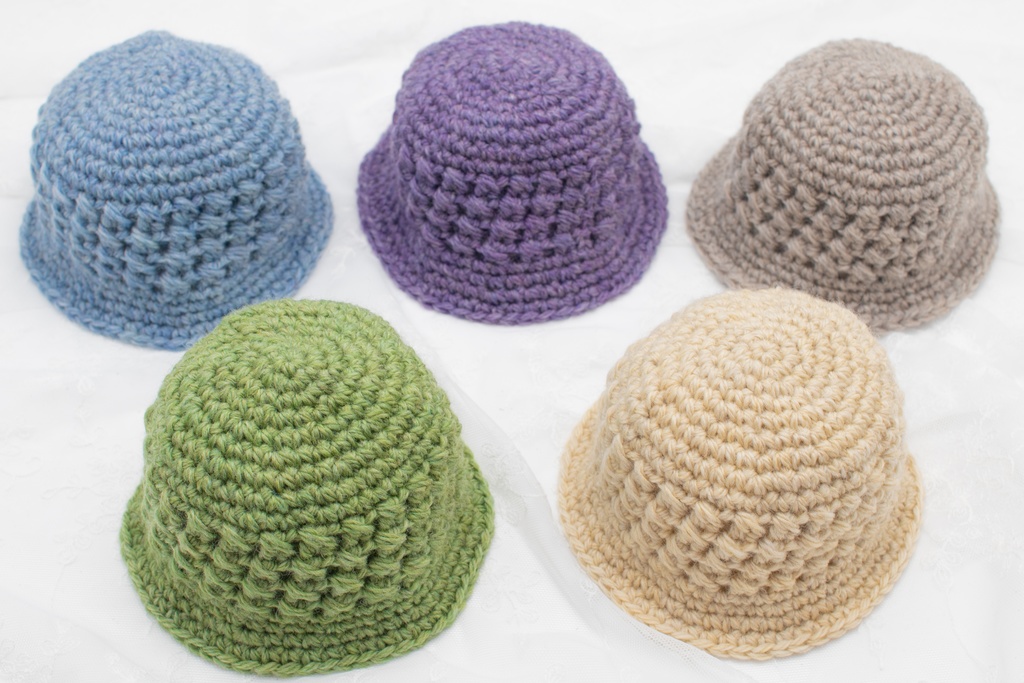 ニットバケットハット - Larmes d'ange - BOOTH