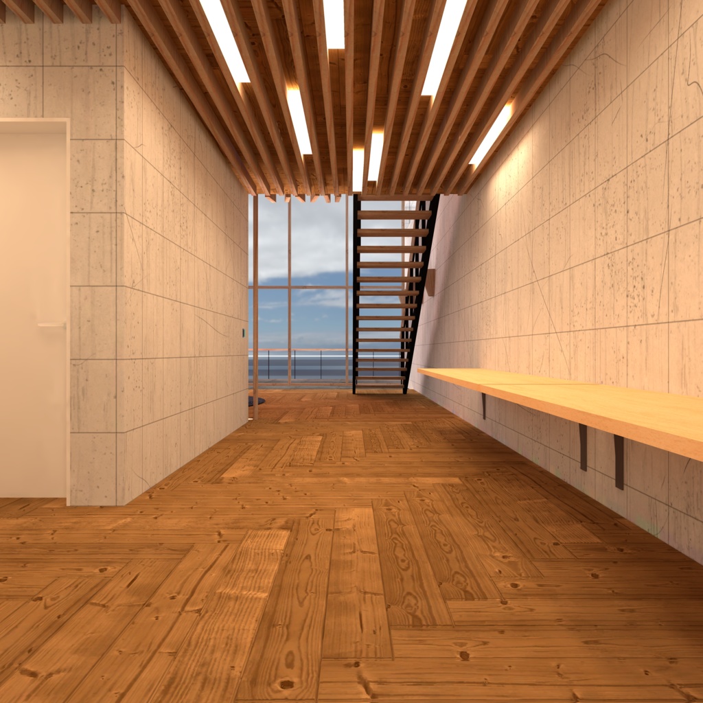 【VRワールド】Louver House for VRChat [ World Assets for VRChat ] - Michigari ...