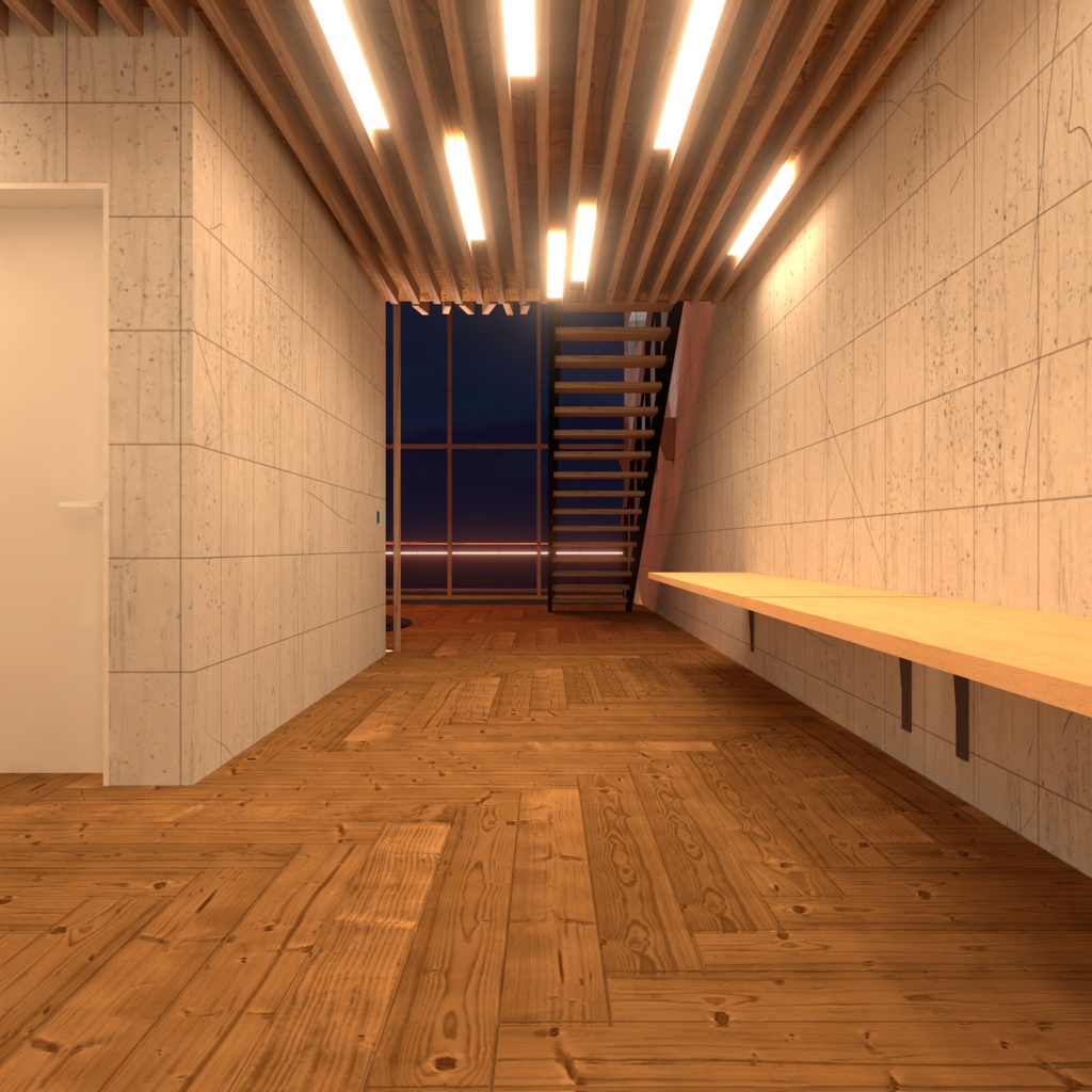 【VRワールド】Louver House for VRChat [ World Assets for VRChat ] - Michigari ...