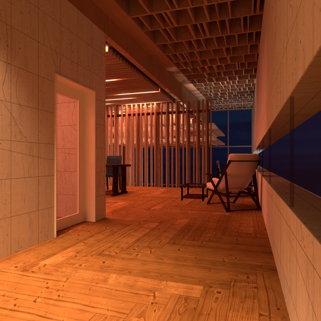【VRワールド】Louver House for VRChat [ World Assets for VRChat ] - Michigari ...