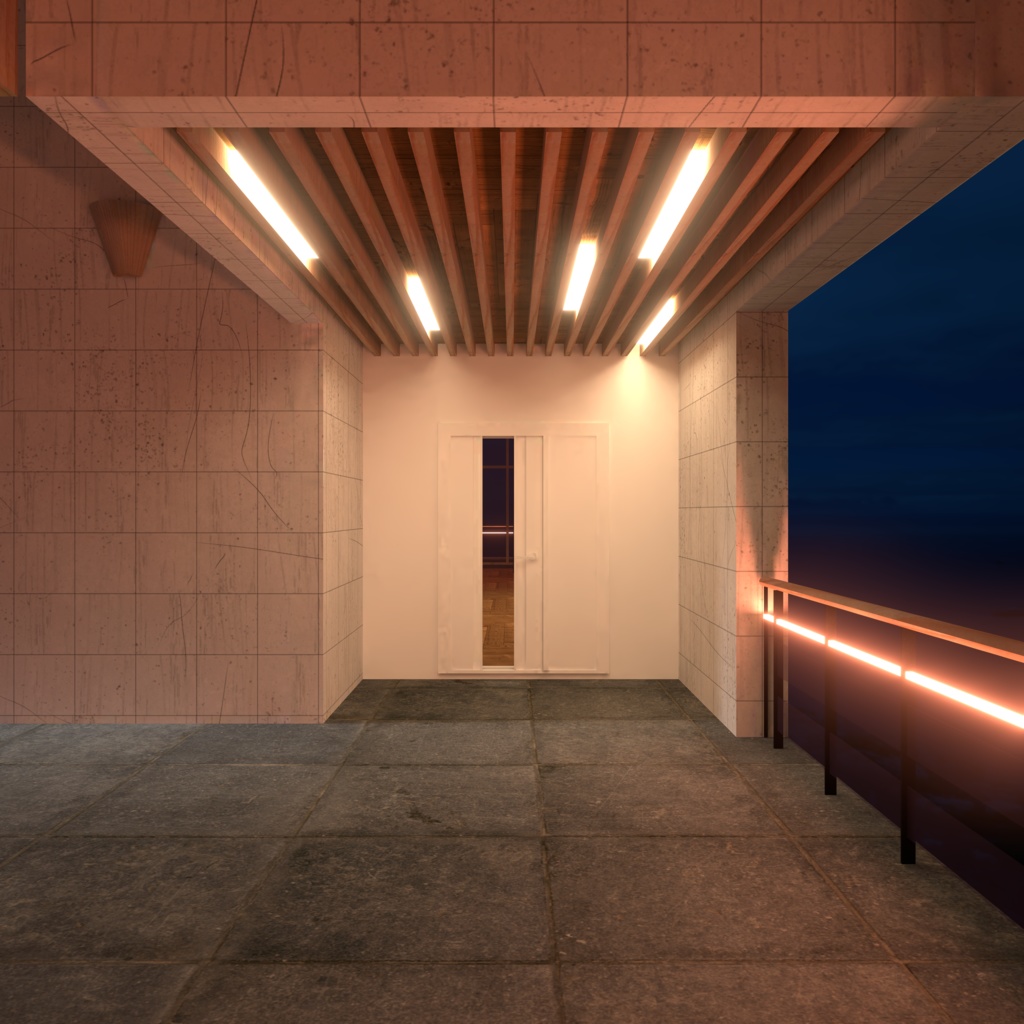 【VRワールド】Louver House for VRChat [ World Assets for VRChat ] - Michigari ...