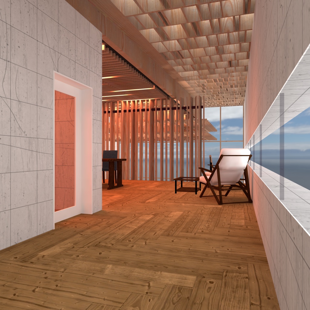 【VRワールド】Louver House for VRChat [ World Assets for VRChat ] - Michigari ...