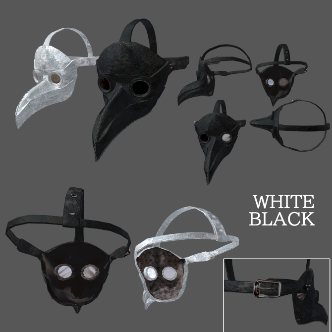 【VRChat】PEST MASK ペストマスク - TRISTA - BOOTH