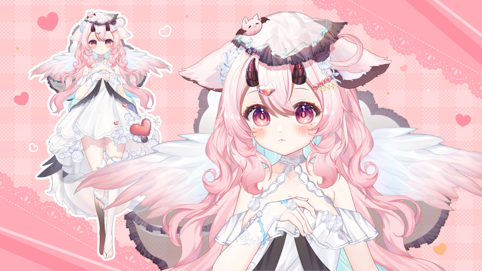 【LIVE 2Dモデル】Dragon Girl Vtuber Model for Sell 龍モデル - bengbeng - BOOTH